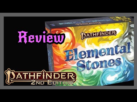Pathfinder 2e - Elemental Stones Game Play Review - Paizo Boardgame ...