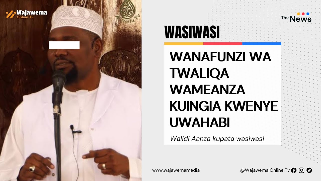 VIJANA WA TWALIQA WAANZA KUINGIA KWENYE UWAHABI |WALIDI APATA WASIWASI ...