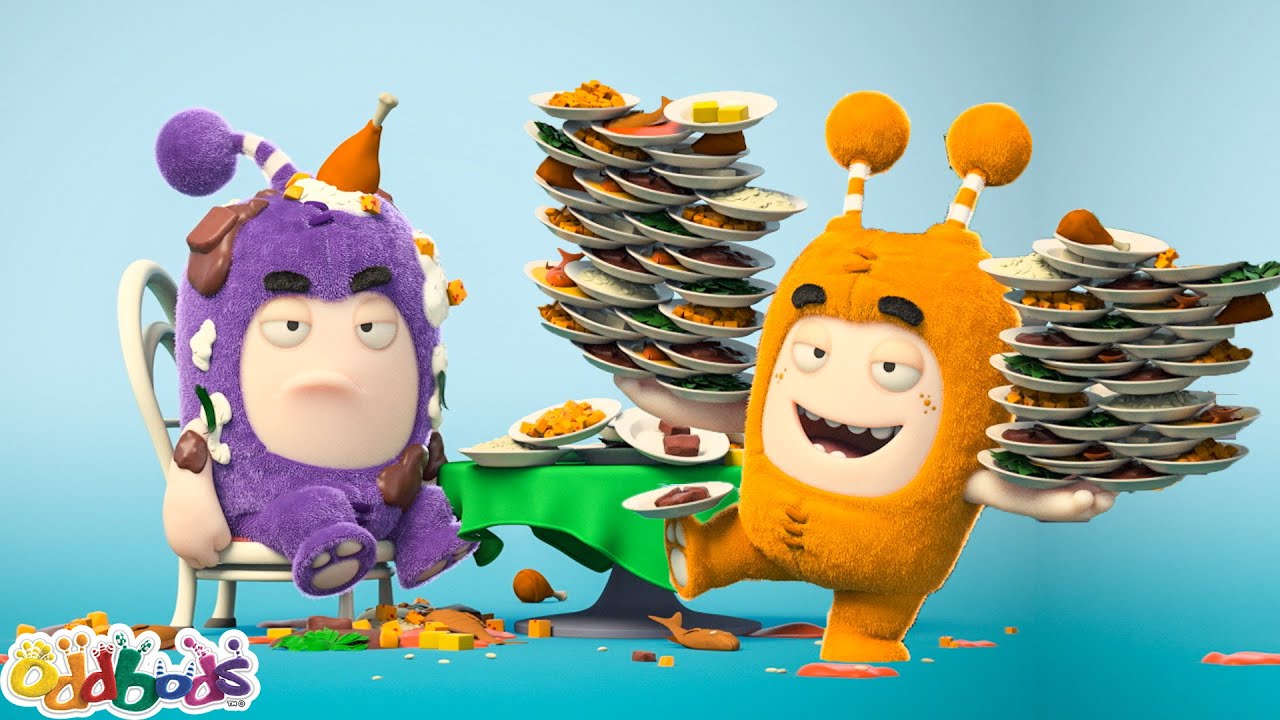 Dinner Dash | Oddbods - Food Adventures | Cartoons for Kids - YouTube