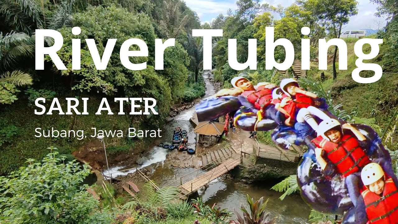 Hanya di Sariater !!! River Tubing di Sari Ater, Sungai Air Hangat di ...