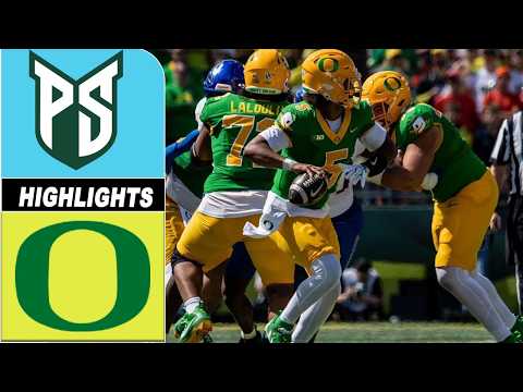 Portland State  vs. Oregon | FULL GAME HIGHLIGHTS | College Football 2026 Week 3