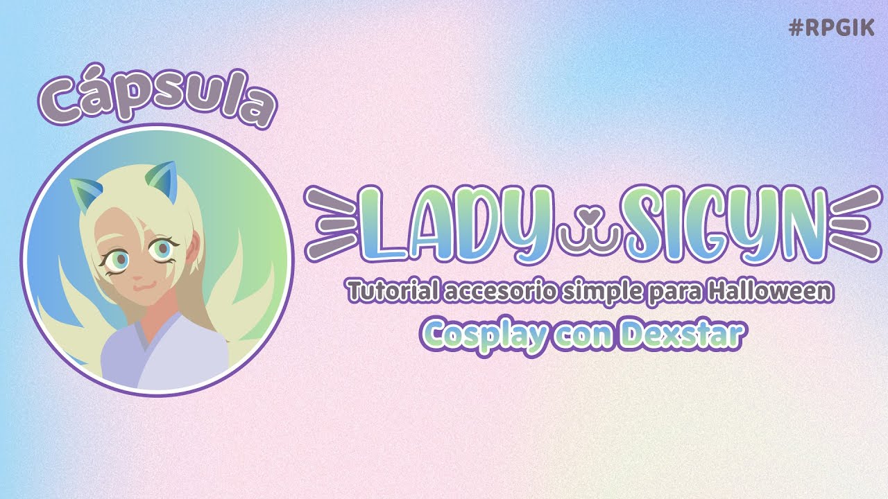 Tutorial accesorio simple para Halloween Cosplay con Dexstar - YouTube