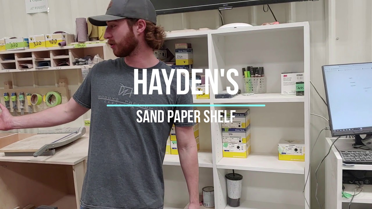 Fix What Bugs You...sand paper shelf - YouTube