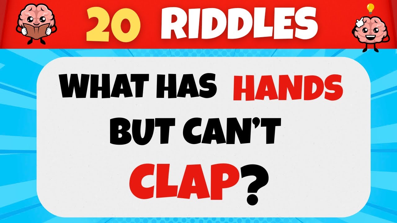 Tricky Riddles for Kids 🤔 | Fun Brain Teasers & Smart Questions | Kids ...