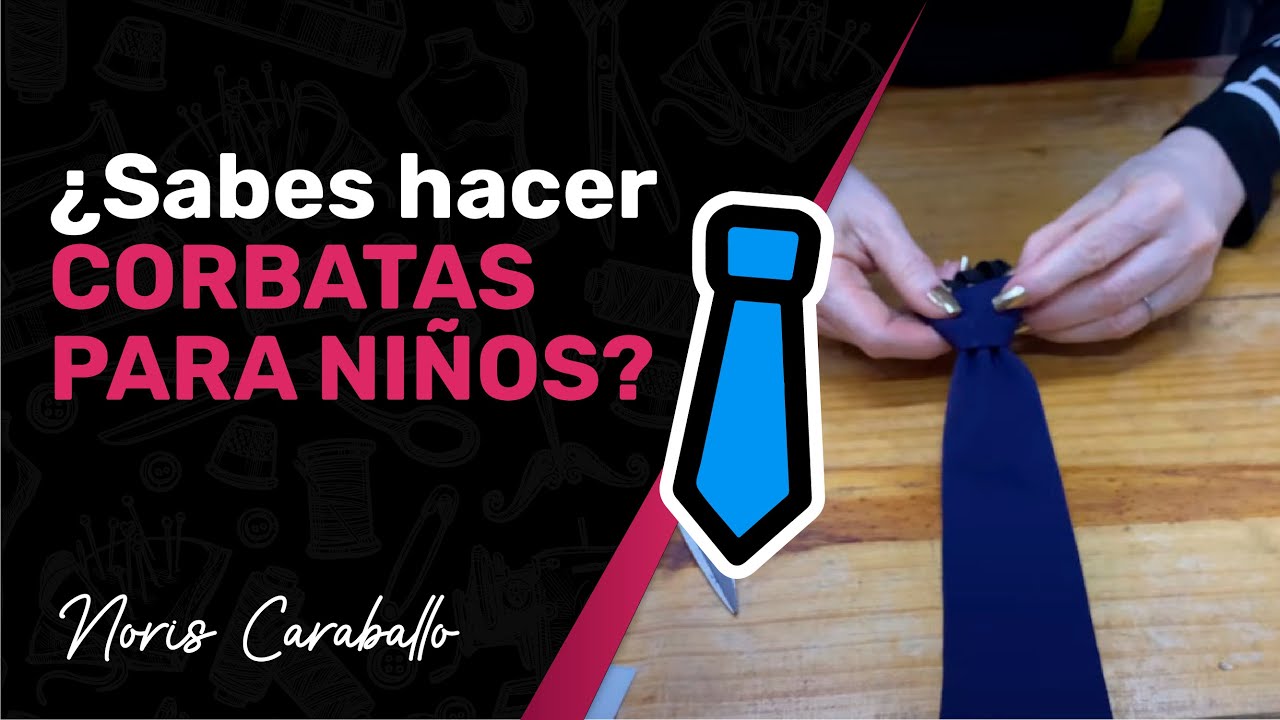 Patronaje y confección de corbata para niños / Nunca fue tan facil 🙌 #comocoser - YouTube