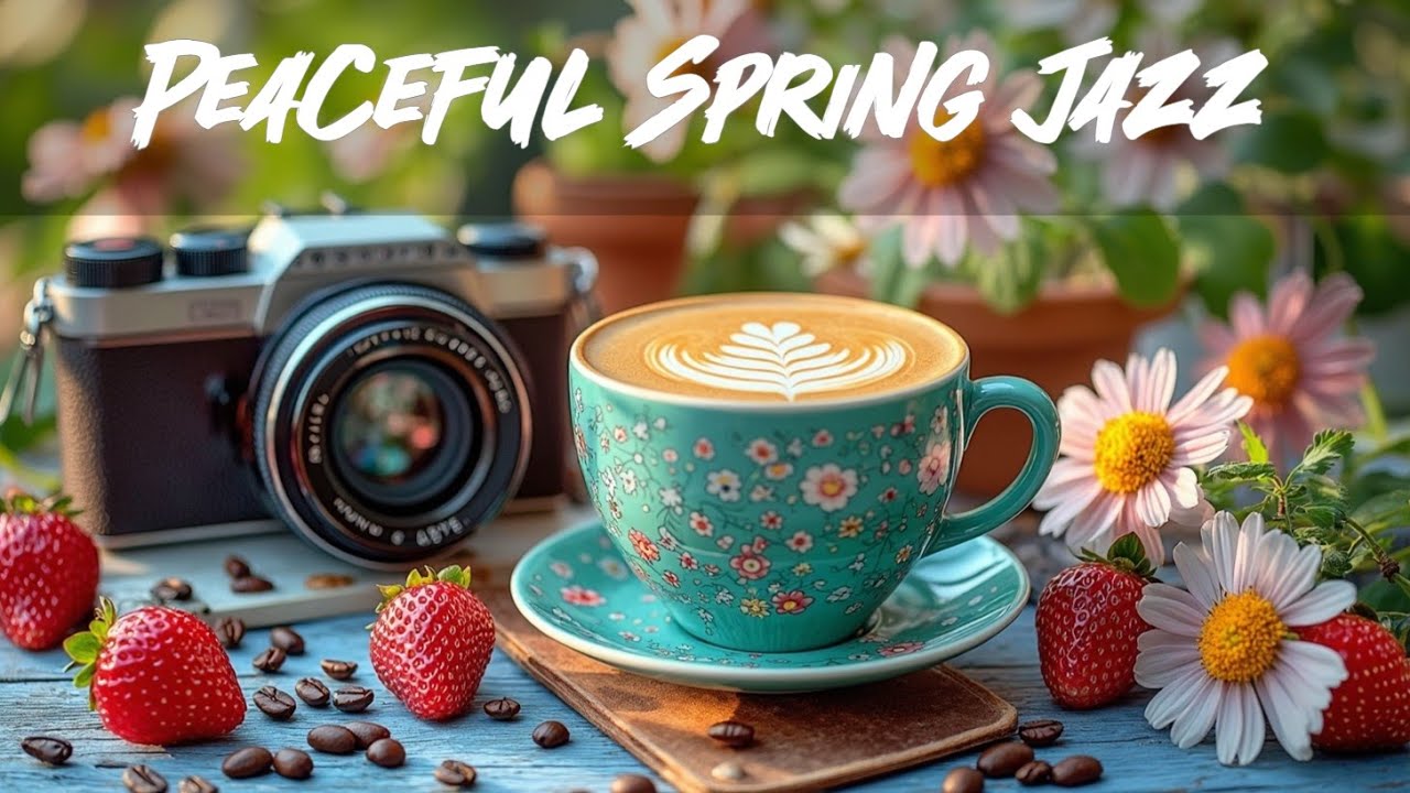 Peaceful Spring Morning Coffee Jazz Relaxing Smooth Bossa Nova Music ...