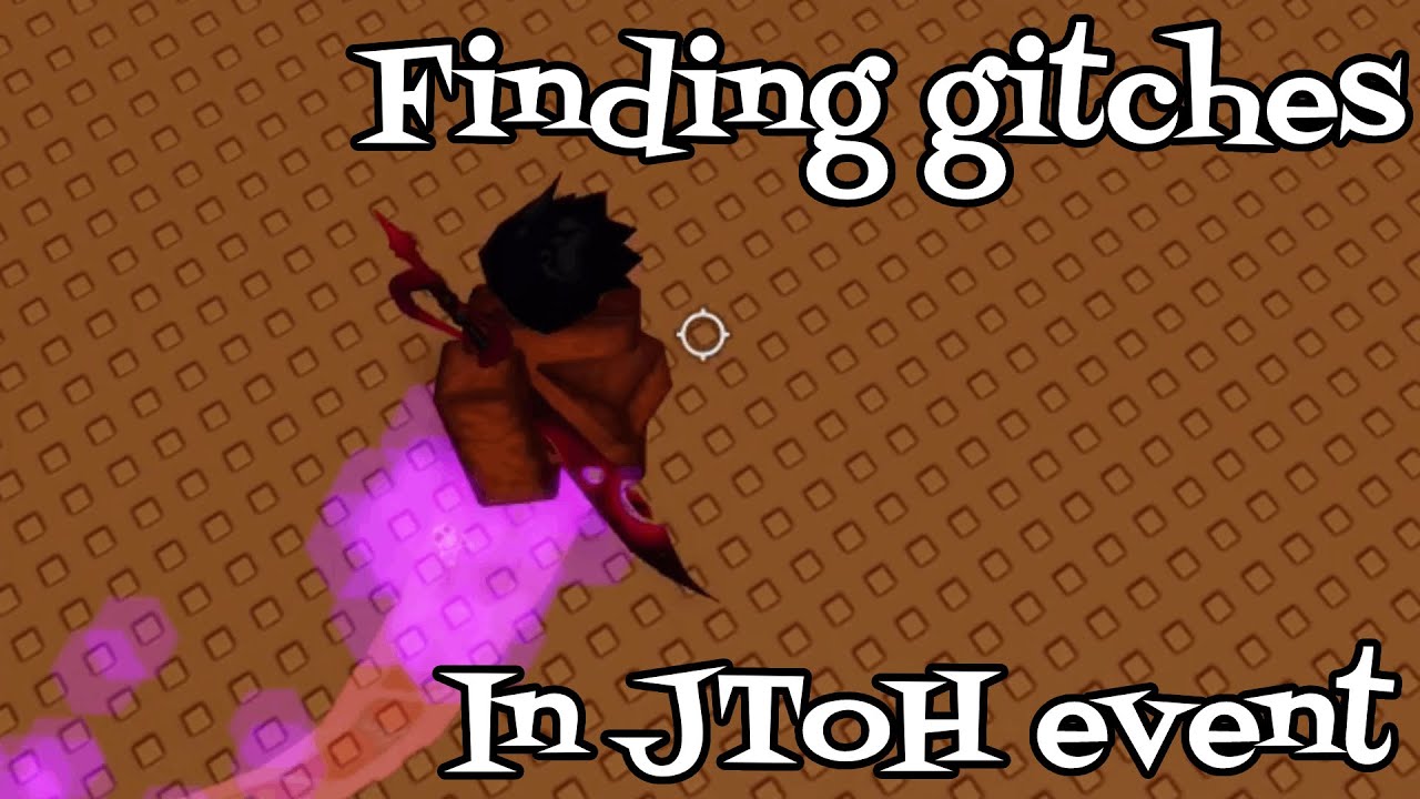 Finding glitches in the new JToH event! - YouTube