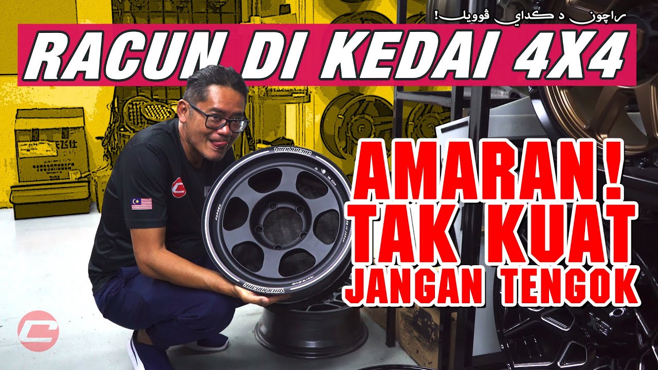 RACUN DI KEDAI 4x4 - AMARAN: TAK KUAT JANGAN TENGOK! - YouTube
