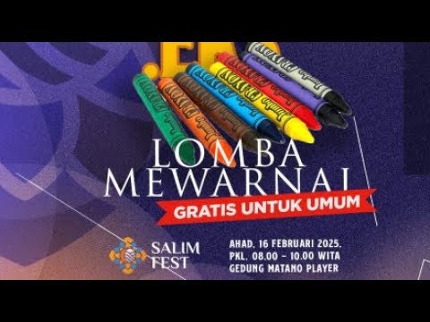 SLAIM FEST 2025 | Lomba Mewarnai - YouTube