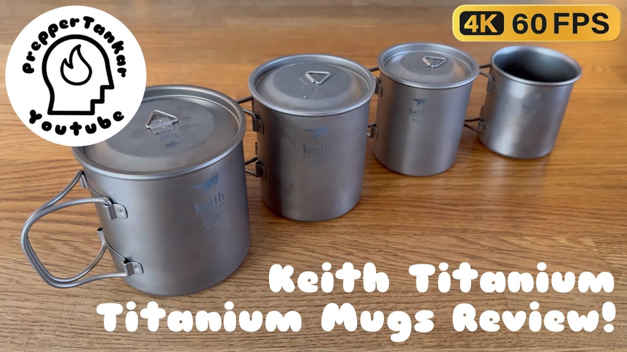 Keith Titanium mugs review. The best titanium mugs? - YouTube