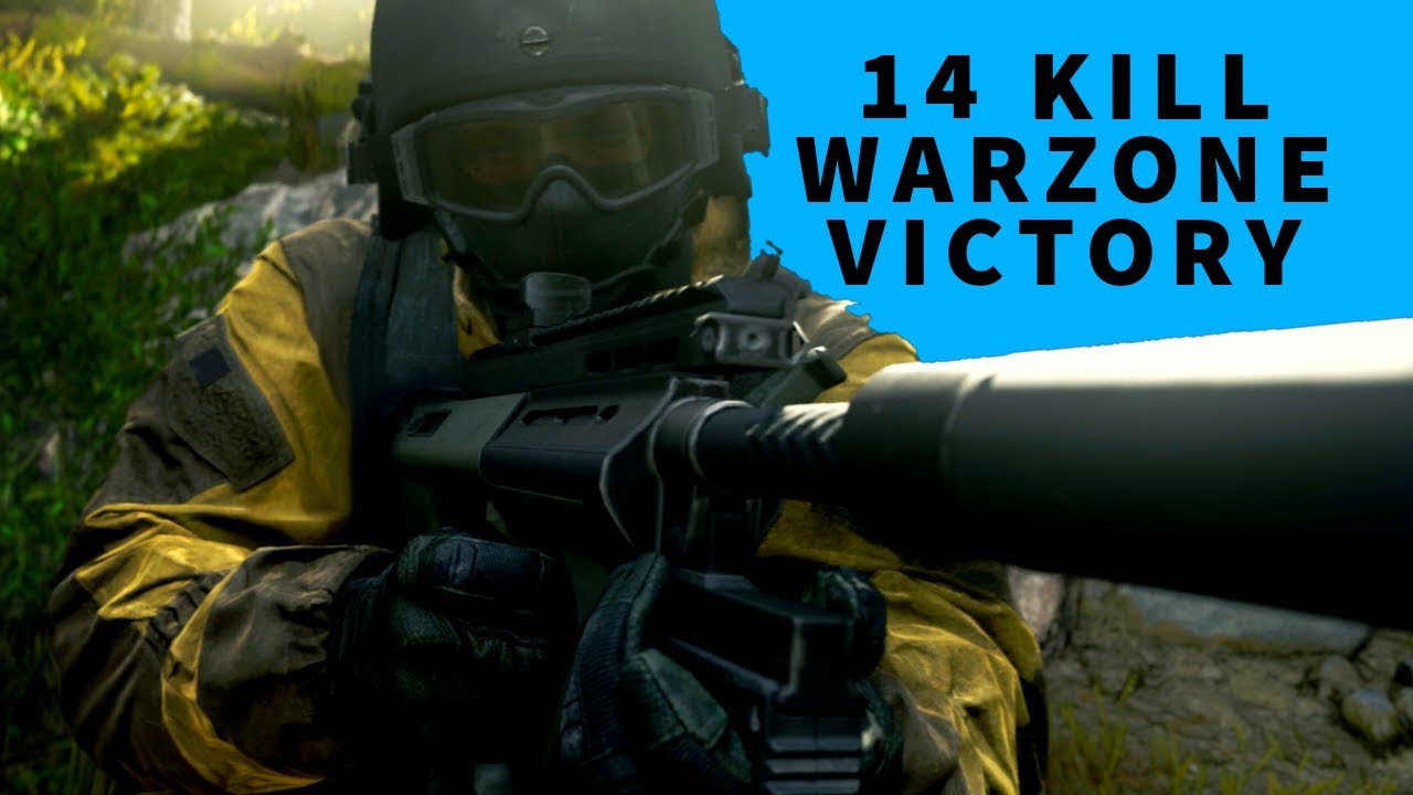 MY 14 KILL WARZONE WINNER - YouTube
