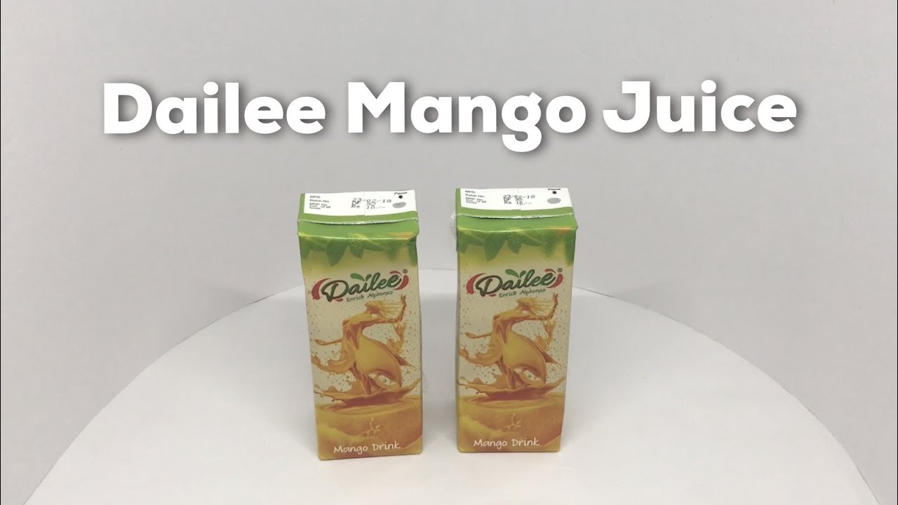 Dailee Mango Juice - YouTube