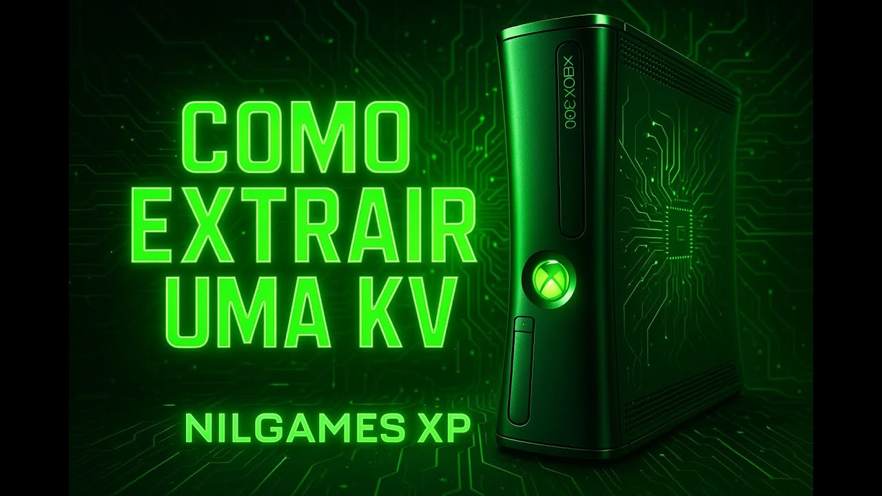 COMO EXTRAIR UMA KV PARA UTILIZAR NUM XBOX 360 BANIDO! EXPLOIT/RGH/JTAG ...