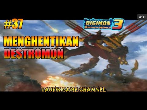 MISI MENGHENTIKAN DESTROMON (Android Gameplay) Digimon World 3 ...