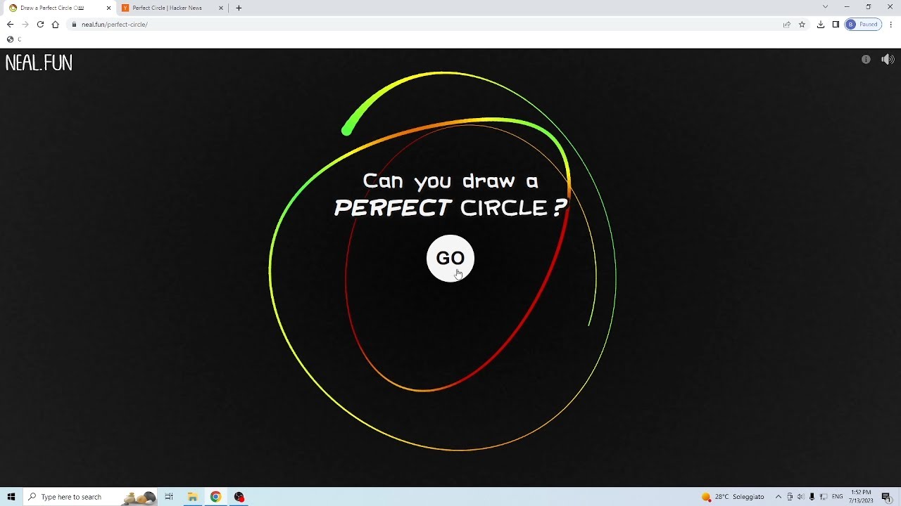 Drawing a Perfect Triangle - YouTube