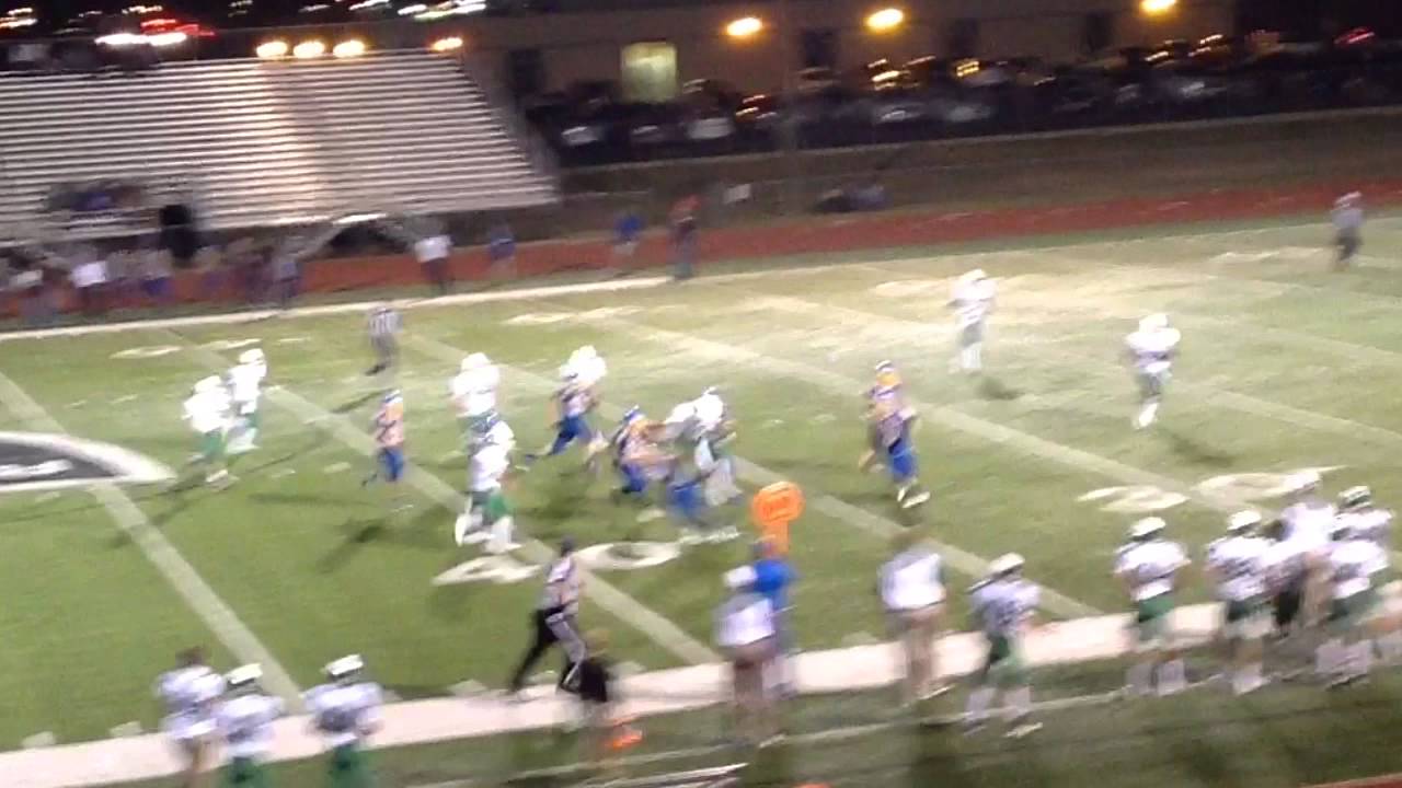 Darryl Calloway hurdles an opponent! Crowd goes crazy! - YouTube