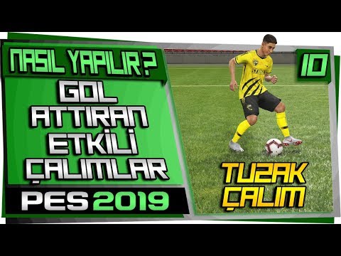 TUZAK ÇALIM NASIL YAPILIR | PES 2019 REHBER #10