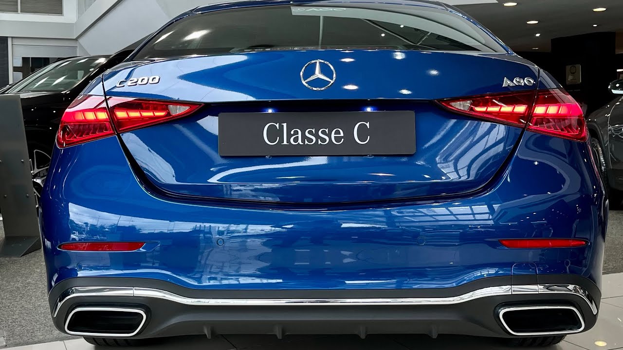 🔥🔥NOVO MERCEDES BENZ C200 AMG LINE 2022 MOTOR 1.5 TURBO DE 204 🐎 MUITO ...