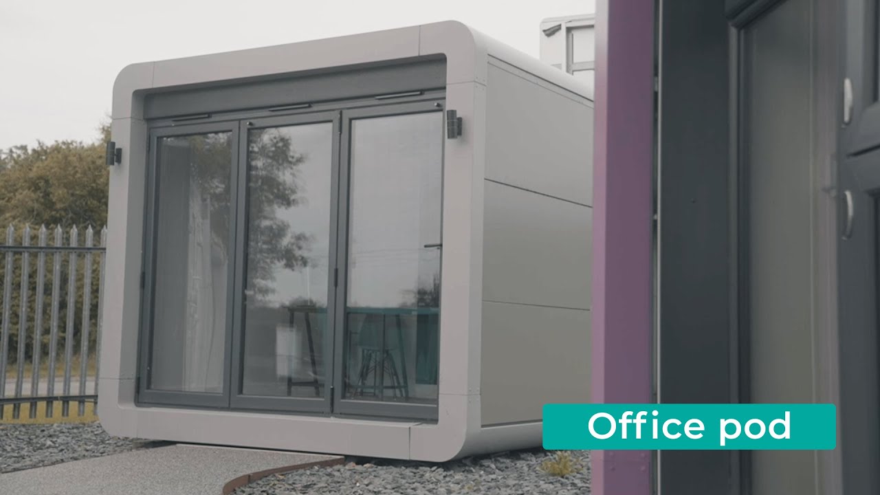 Modular Office Building | Smartpod's Office Pod - YouTube
