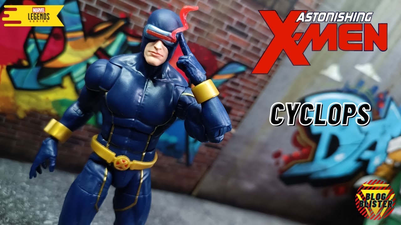 Marvel Legends Cyclops Astonishing X Men Revision Review En Español ...