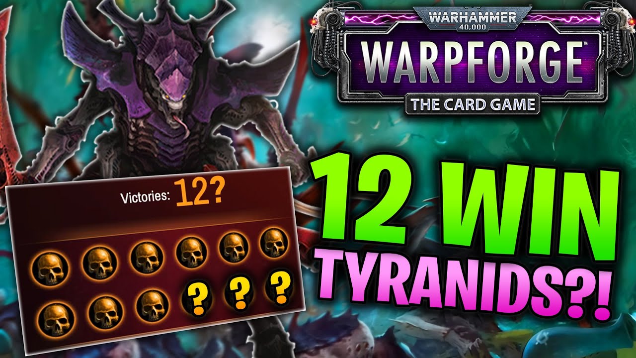 12 WIN TYRANID DRAFT? Why You NEED Stealth Cards! - Warhammer 40k ...
