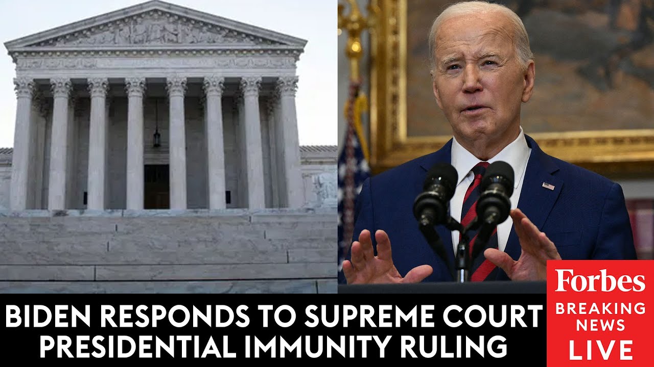 BREAKING NEWS: President Biden Responds To Supreme Court's Trump ...