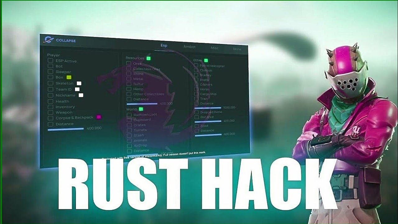 RUST HACK TUTORIAL / RUST CHEAT 2022 / RUST RAGE/LEGIT MODE | FREE DOWNLOAD | RUST UNDETECTED ...