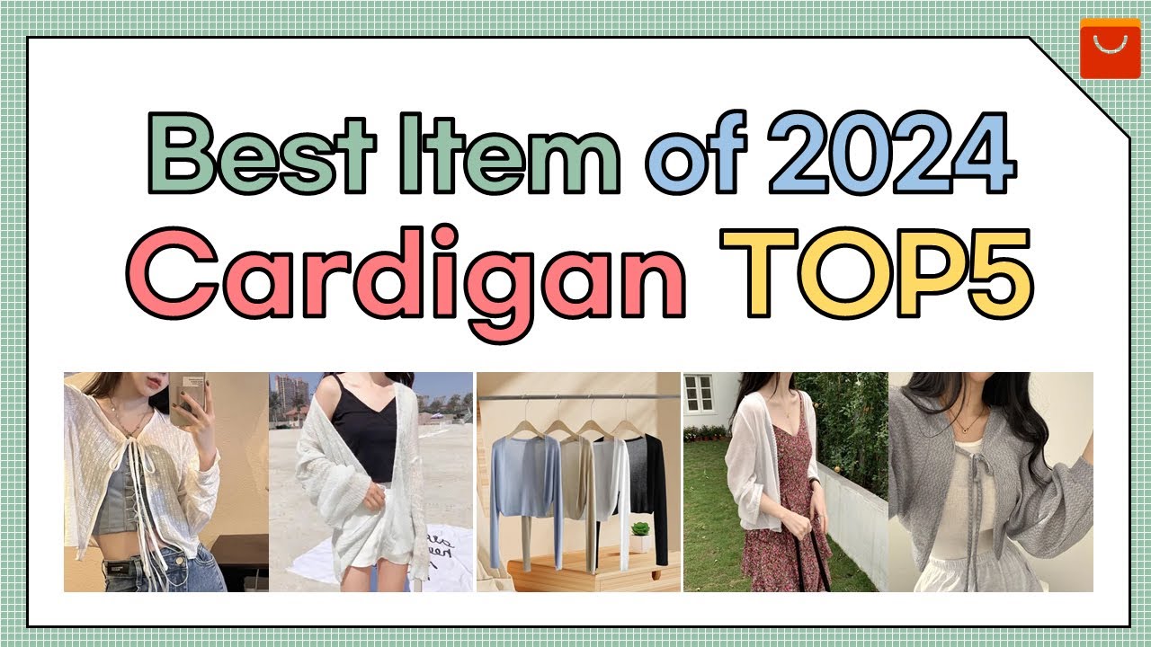 [Cardigan] Best Item of 2024 TOP5 - YouTube