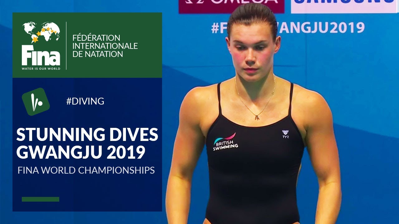 Beautiful Women's Dives - Team Great Britain | Gwangu 2019 | FINA World ...