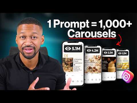 How I'm Creating Unlimited Viral AI Carousel Images with Claude (100% Works)