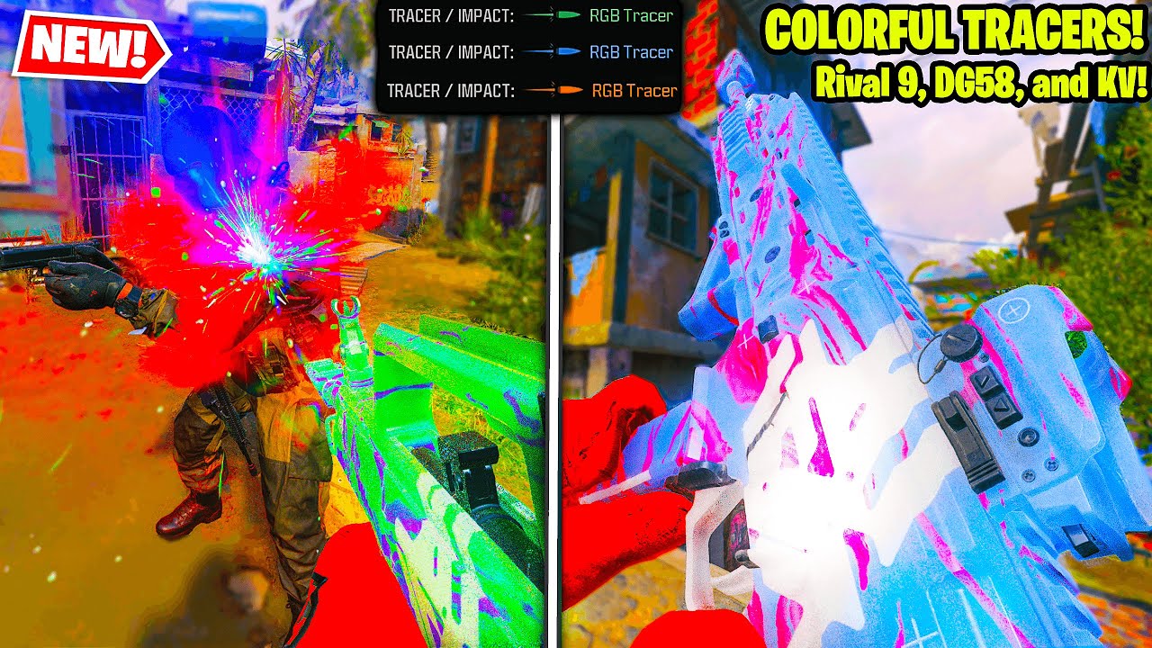 NEW Tracer Pack CLEAR CUT Bundle w/ RAINBOW TRACERS 🌈 MW3 WARZONE ...
