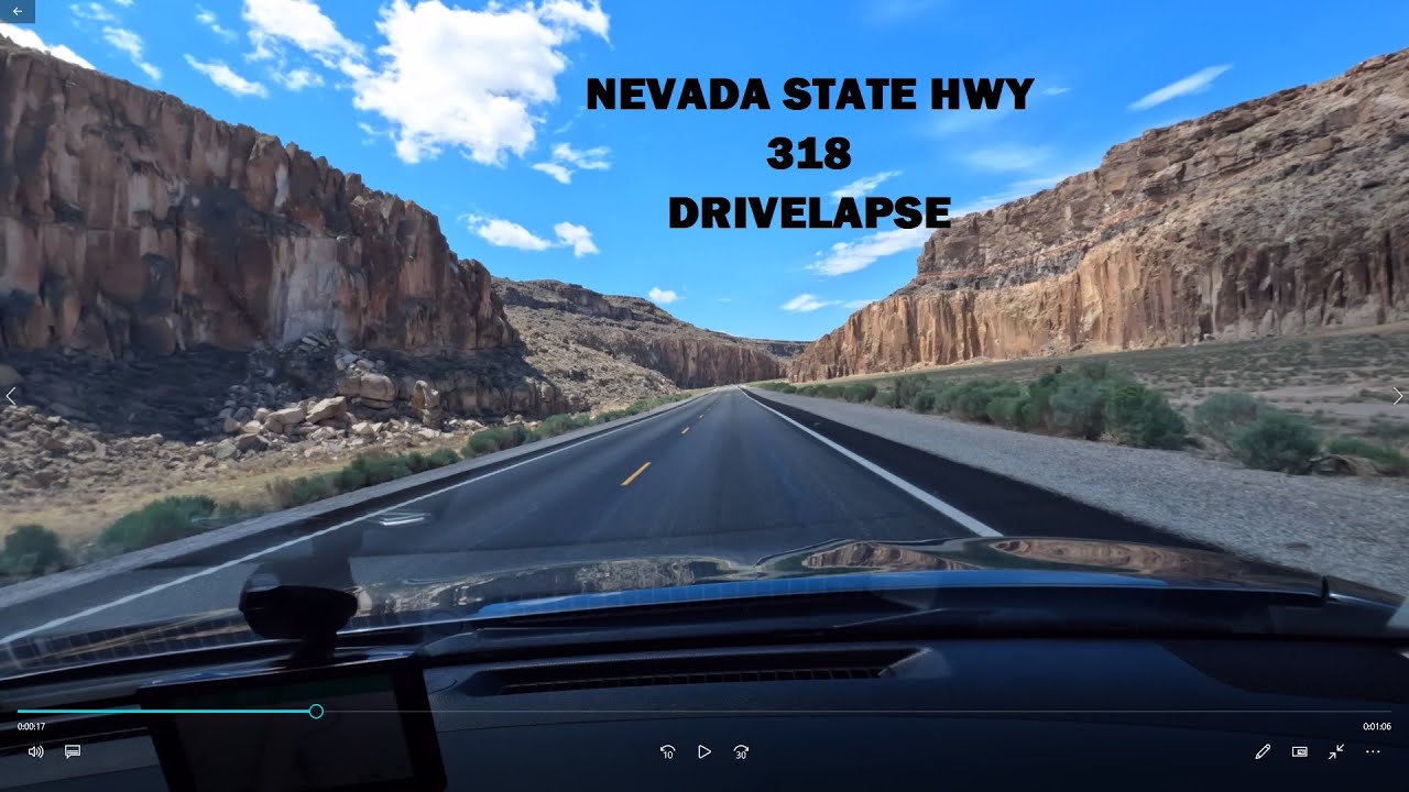 Nevada State Highway 318 Ely to Crystal Springs-Las Vegas Road Trip ...