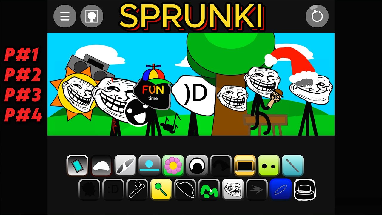 Sprunki Trollges Mod! From All Phase 1 VS Phase 2 VS in Incredibox ...