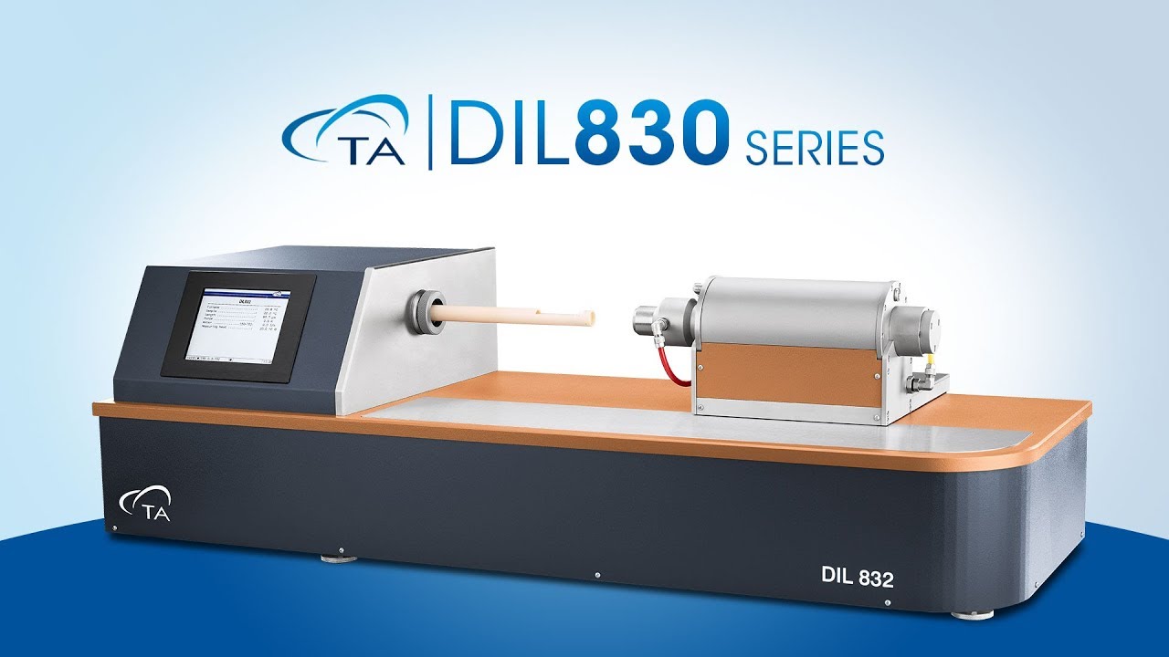 DIL 830 Series High Resolution Horizontal Dilatometers - YouTube