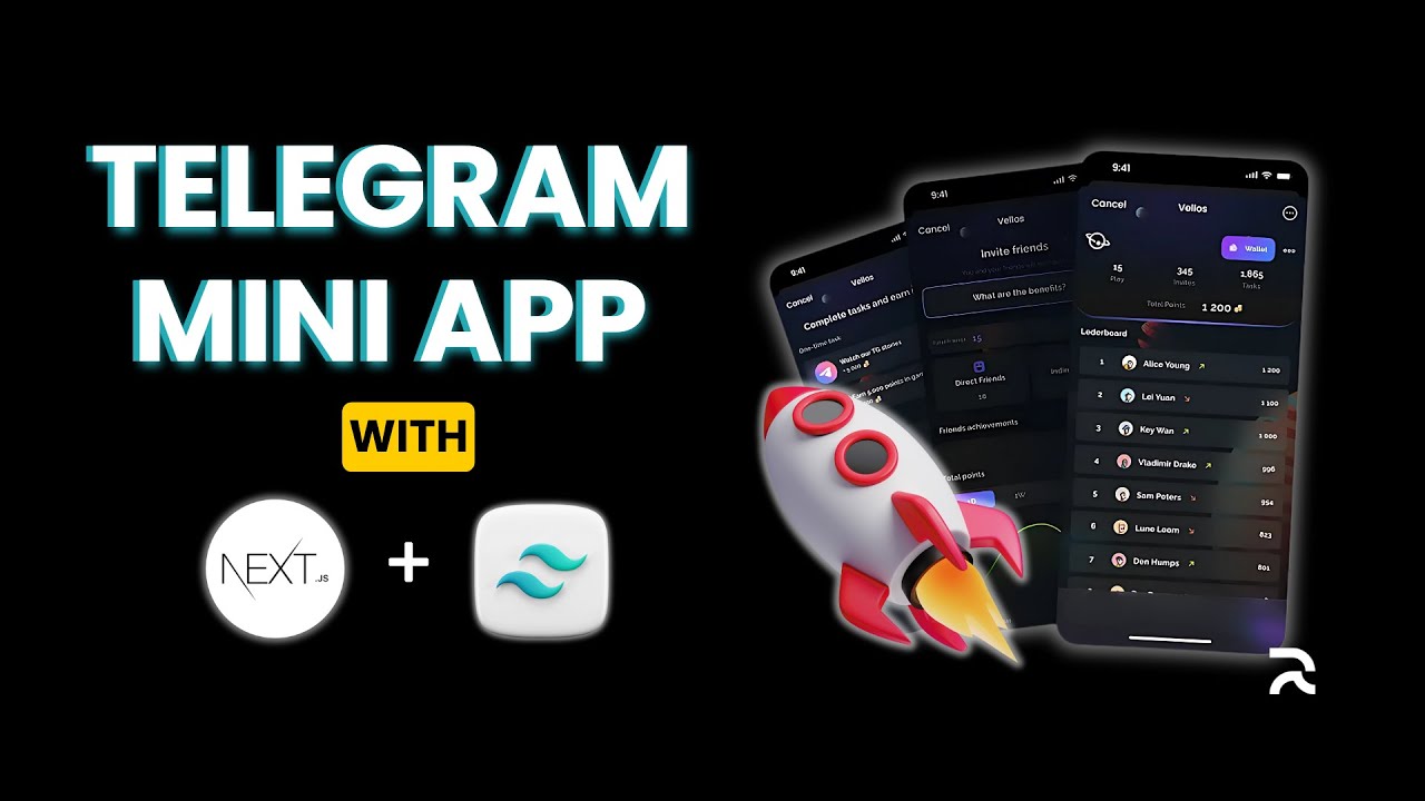Build a SLEEK Telegram Mini App with Next.js and Tailwind CSS in 2025 ...