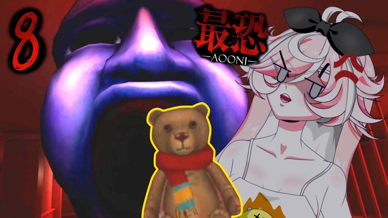 Let´s Play Absolute Fear: AO ONI [German] 💙👹😨 [8] - Teddy gegen TEDDY ...