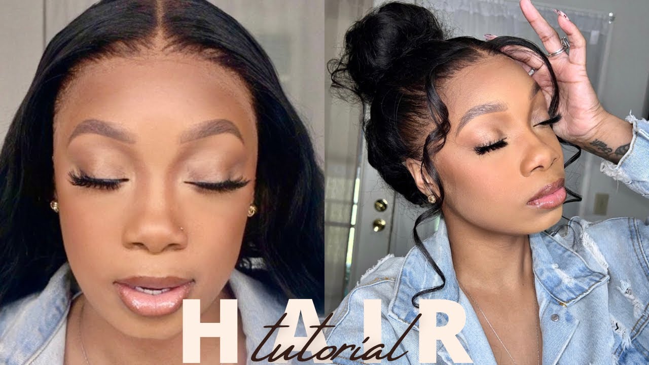 No More Boring Middle Parts: Cute & Fast Frontal Hairstyle | Imani E ...