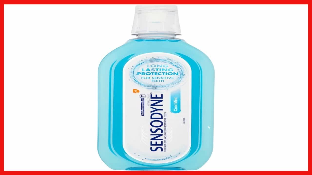 Sensodyne Mouthwash Cool Mint 500ml - YouTube