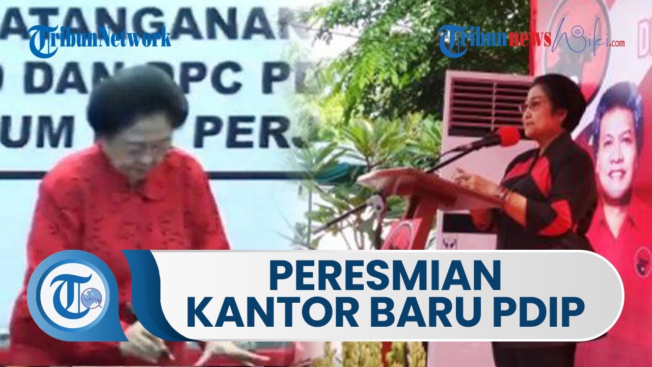 Megawati Resmikan Kantor Baru, Menggenapkan secara Total 100 Bangunan ...