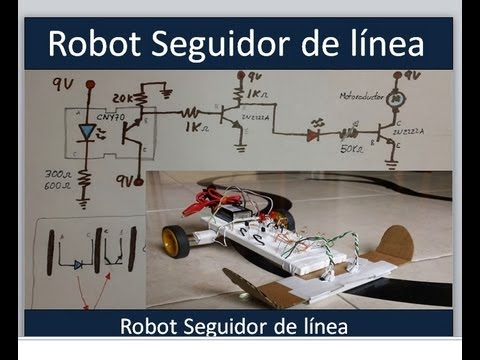 Robot Seguidor de línea (Construcción Mecánica) - YouTube