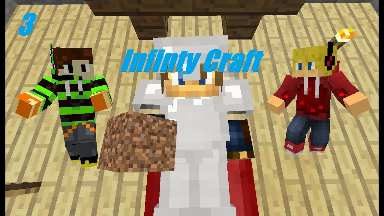 Minecraft: InfinityCraft Ep. 03 THE BED INTRUDER!! - YouTube
