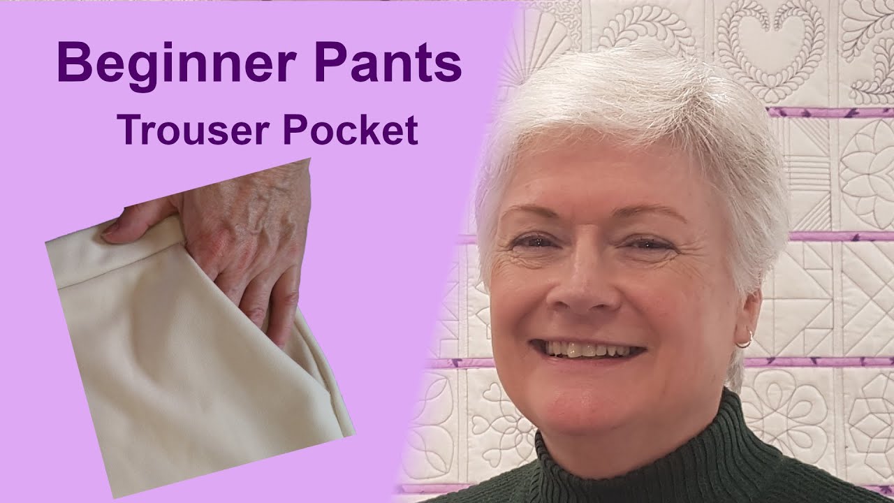 Trouser Pockets for Beginners | Pants / Trousers - YouTube