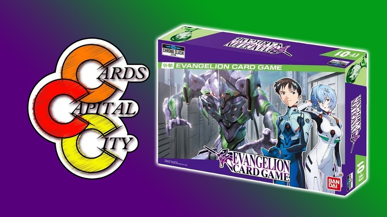 Let's Open! Chrono Clash System - Evangelion CardGame - EV01 - YouTube