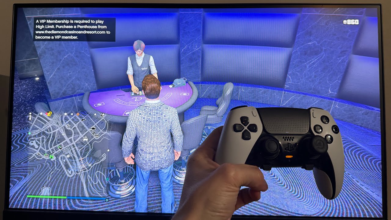 GTA 5 Online: How to Play High Limit Blackjack at the Diamond Casino ...