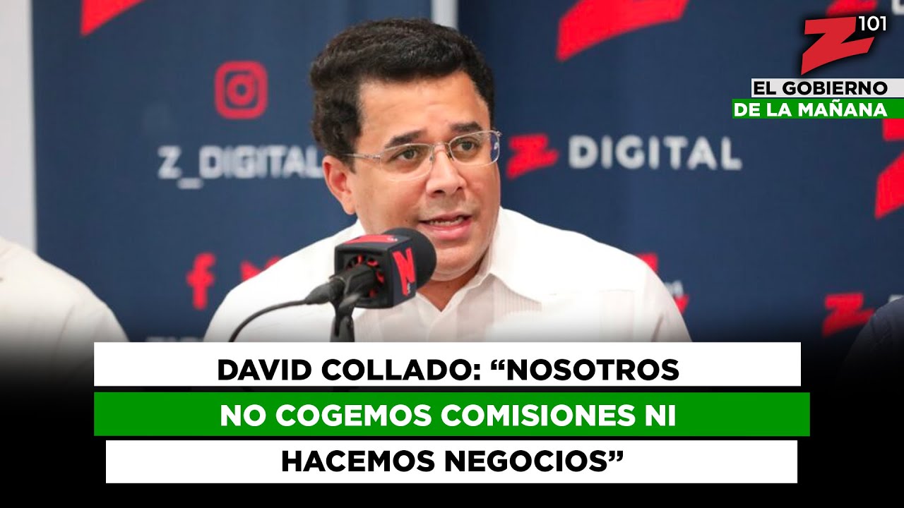 David Collado: “Nosotros no cogemos comisiones ni hacemos negocios ...