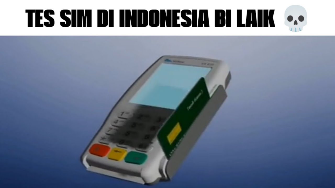 Tes SIM Di Indonesia 💀... - YouTube