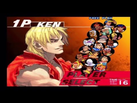 Street Fighter 3 3rd Strike Ken Full Arcade Run - YouTube
