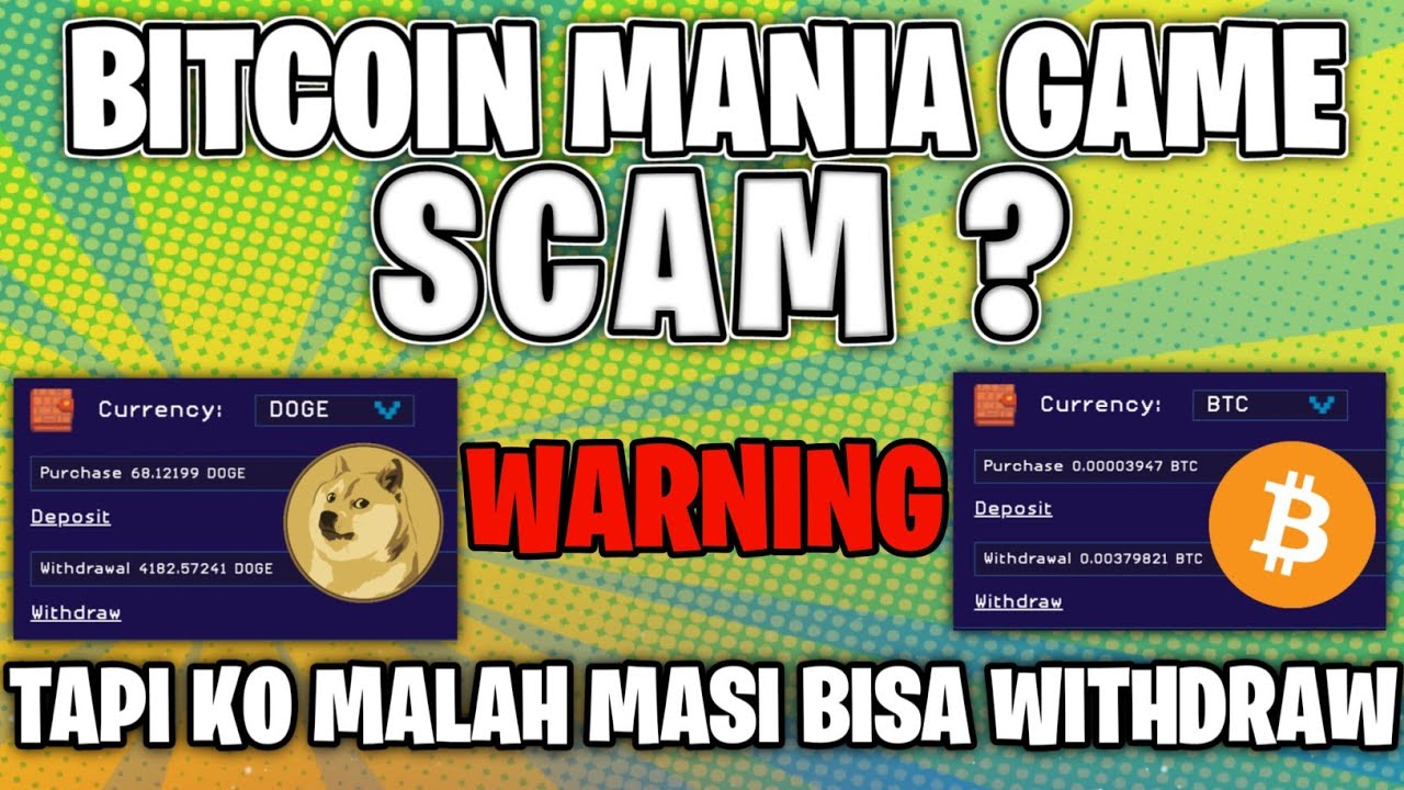 BITCOIN MANIA‼️NEW UPDATE APA MASI BISA MENGHASILKAN | TIPS & TRICK ...