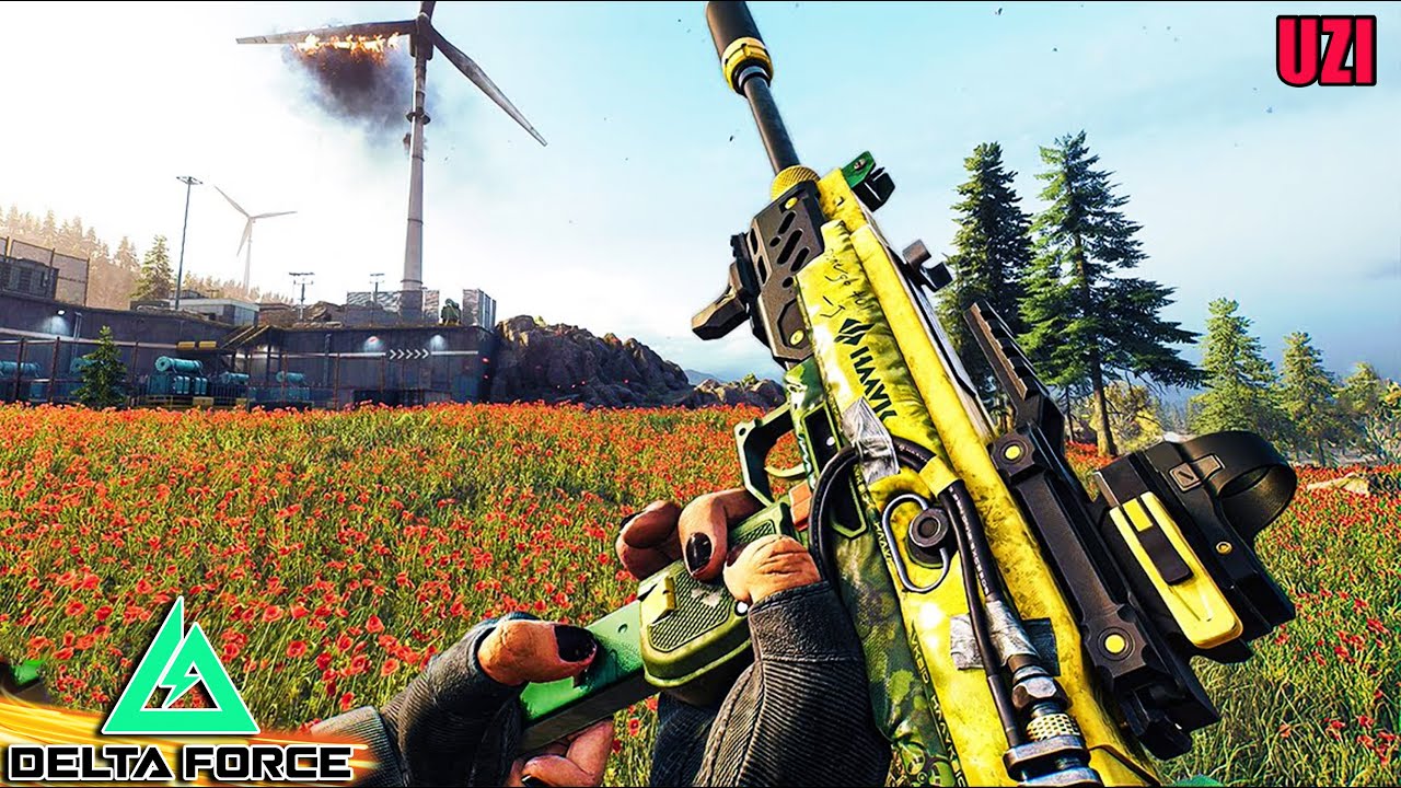 The UZI is ONE of the BEST SMG - BEST UZI BUILD DELTA FORCE GAMEPLAY ...