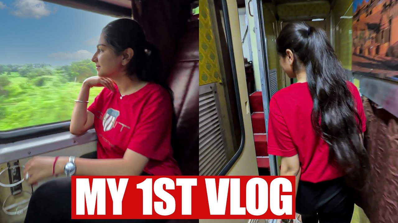 Chetak Express 1st AC Experience | My 1st Vlog - YouTube